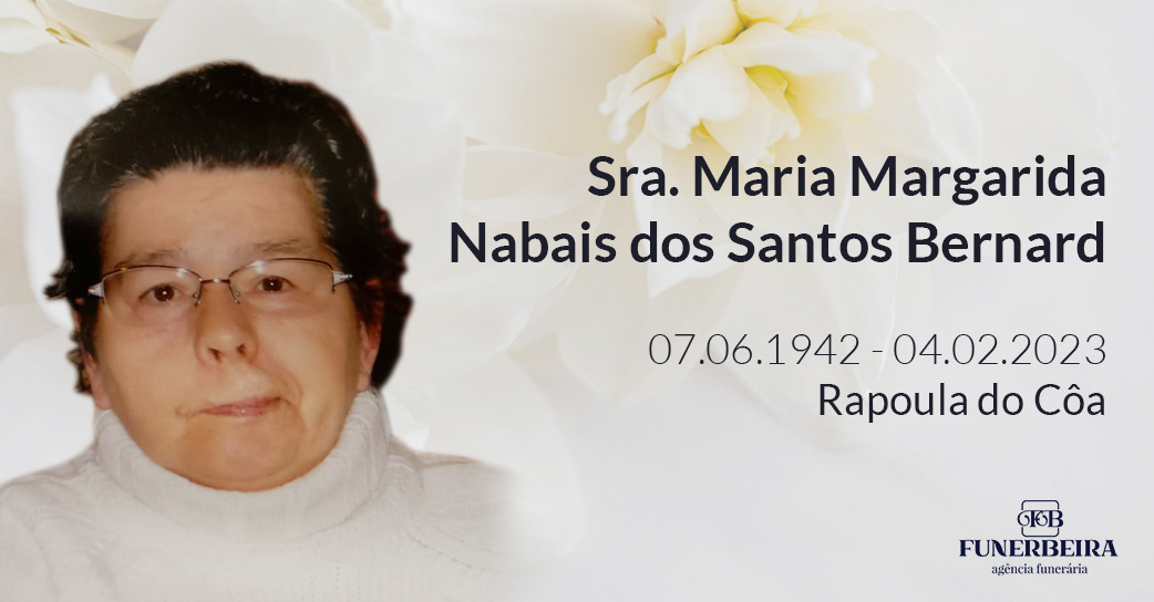 Sra. Maria Bernard - Funerbeira